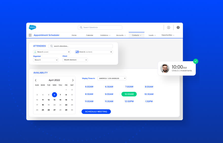 Salesforce Meeting Scheduler - CRM Scheduling Software - Engageware